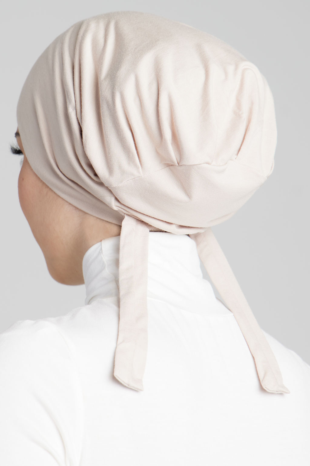 Nude Tie Cap - Hijab House